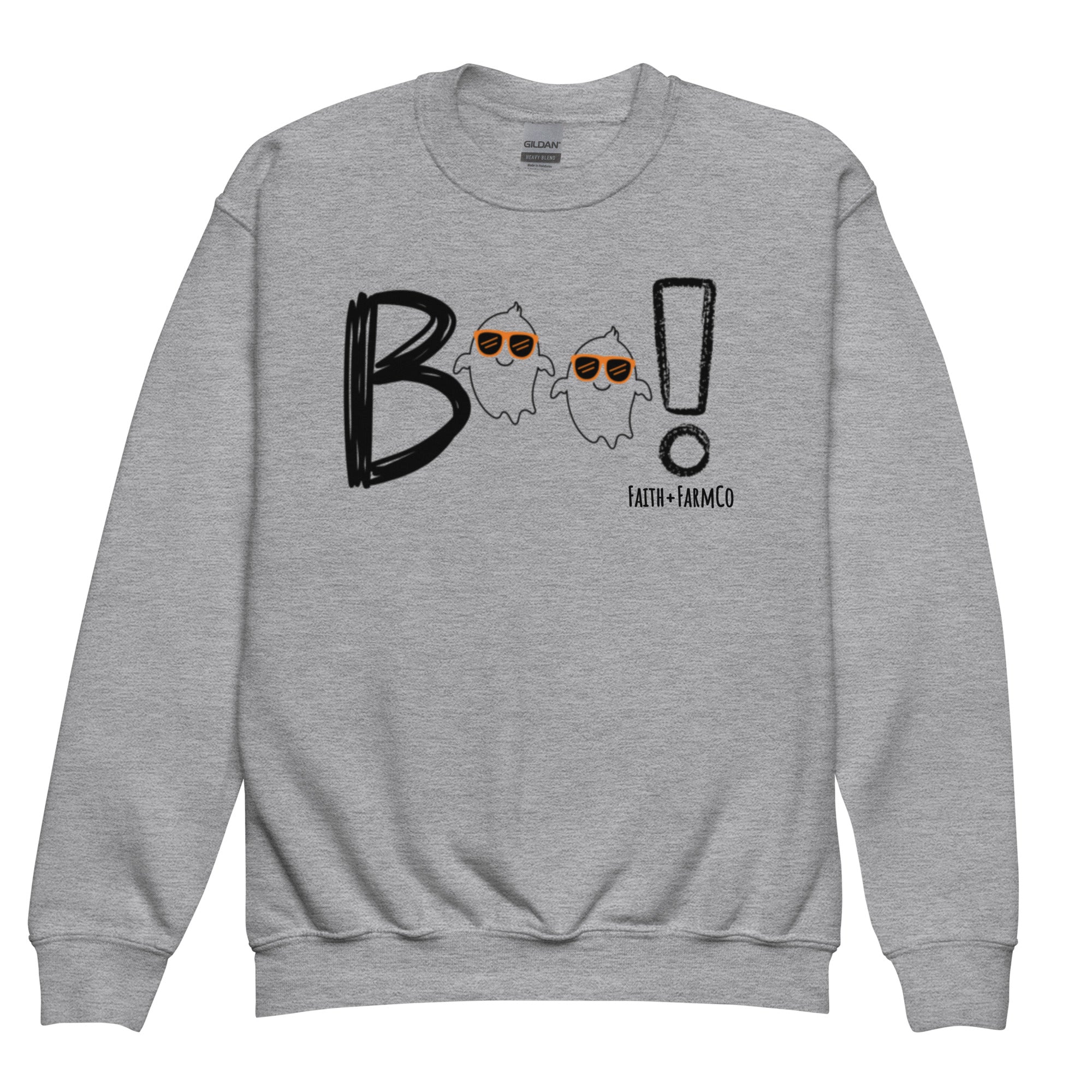 BOO! Youth Sweatshirt – Faith and Farm Company